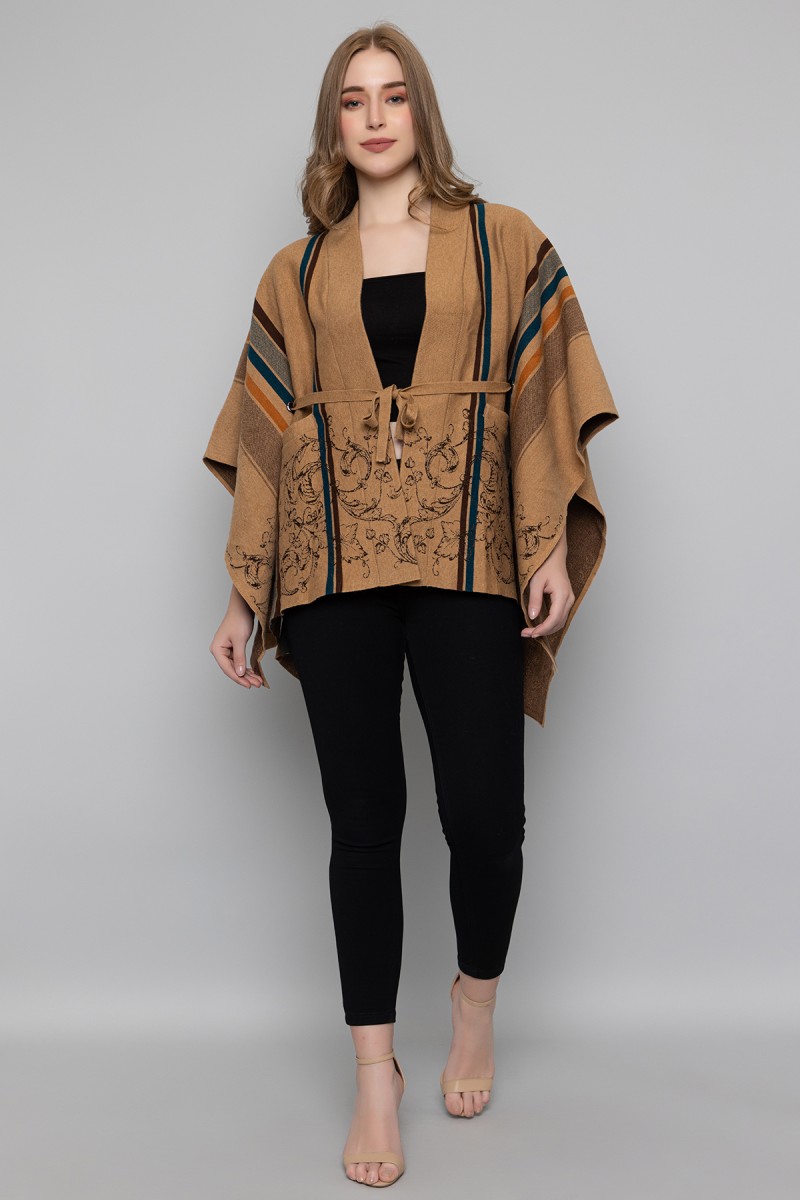 Women Ponchos, Capes & Kaftans Online - Buy Branded and Designer Poncho ...