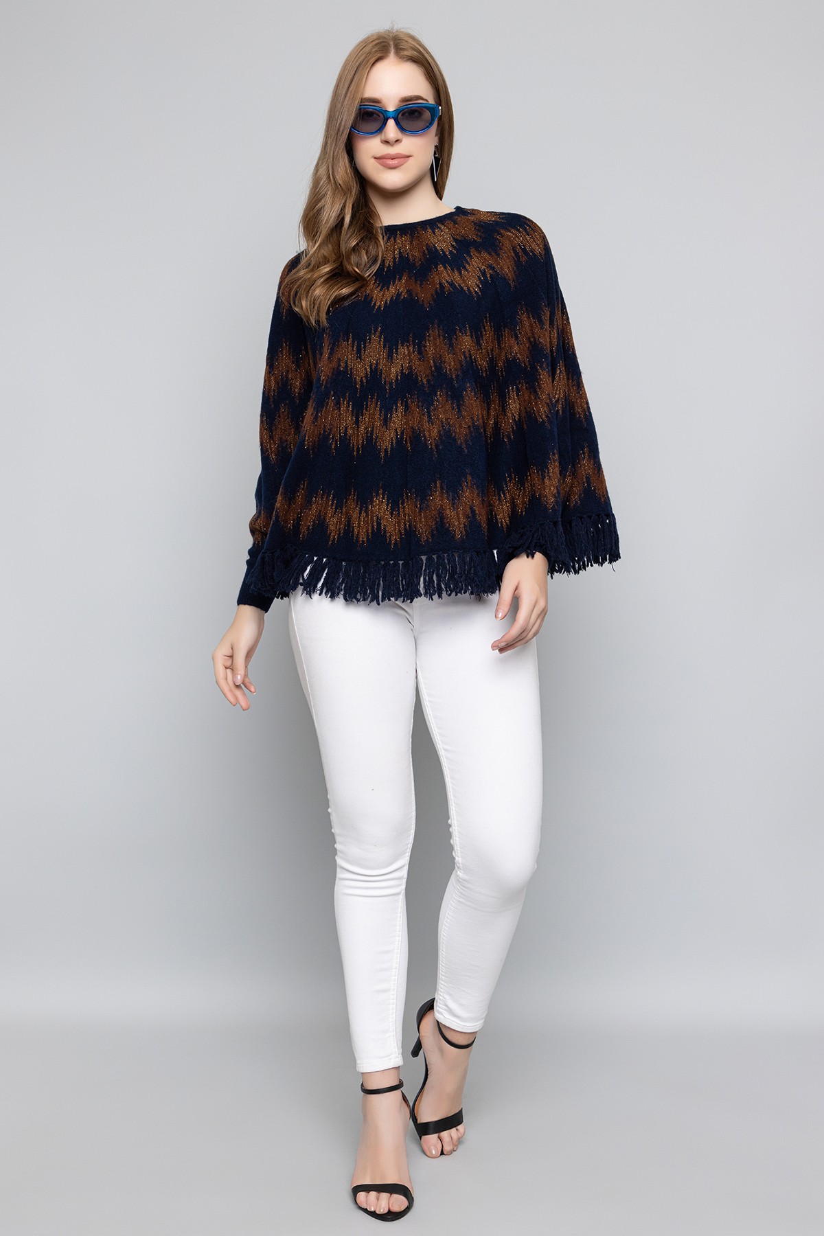 Women Ponchos, Capes & Kaftans Online - Buy Branded and Designer Poncho ...